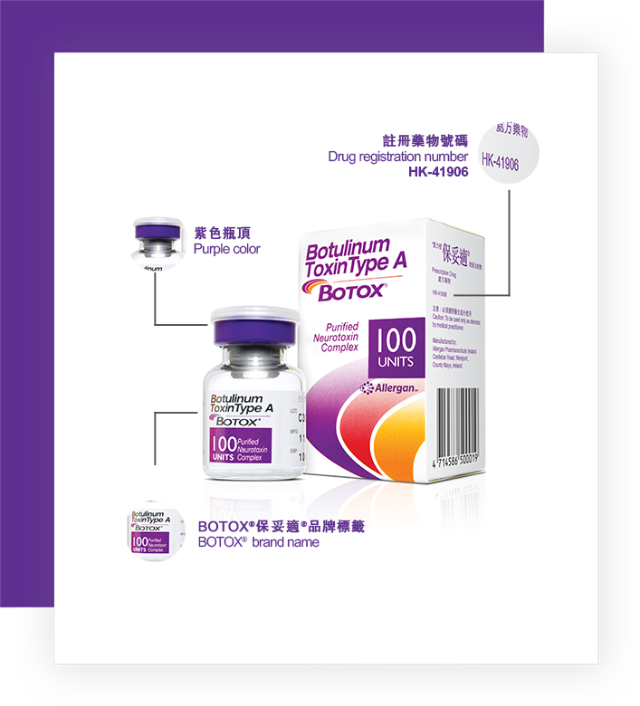 BOTOX®療程 認明正貨